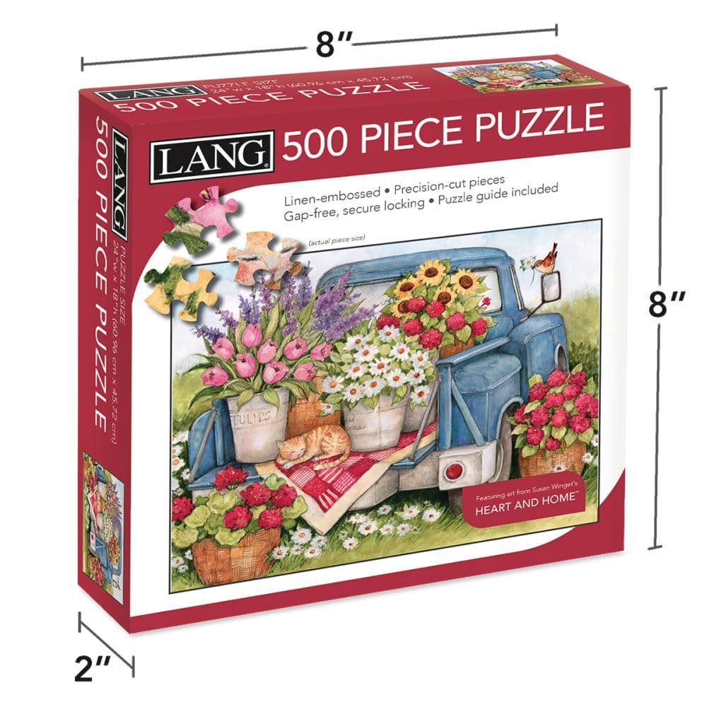 Fresh Bunch 500 Piece Puzzle by Susan Winget - Calendars.com