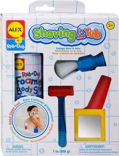 Shaving in the Tub - Calendars.com