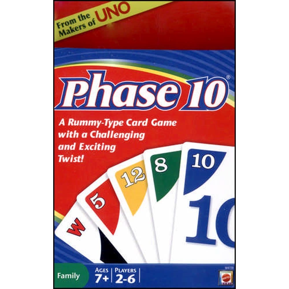 Phase 10 Card Game - Calendars.com