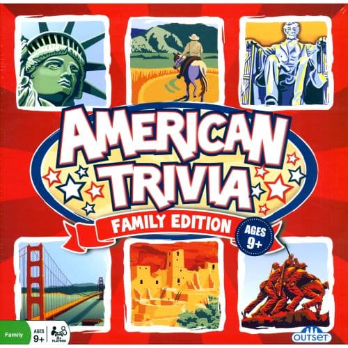 American Trivia Family Edition Game - Calendars.com