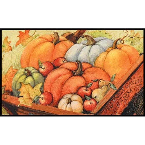 Susan Winget Fall Harvest Doormat - Calendars.com