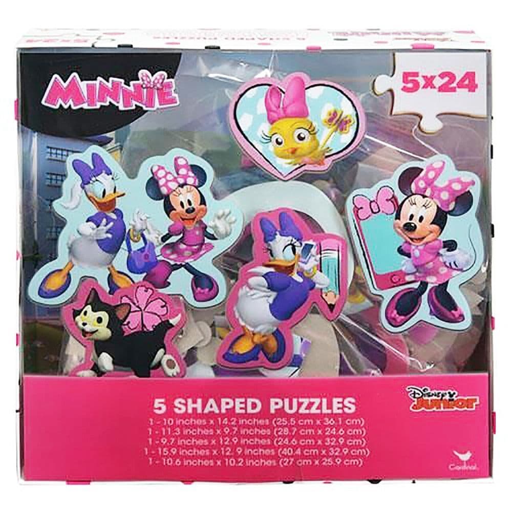 Minnie Mouse 5 Shaped Puzzles - Calendars.com