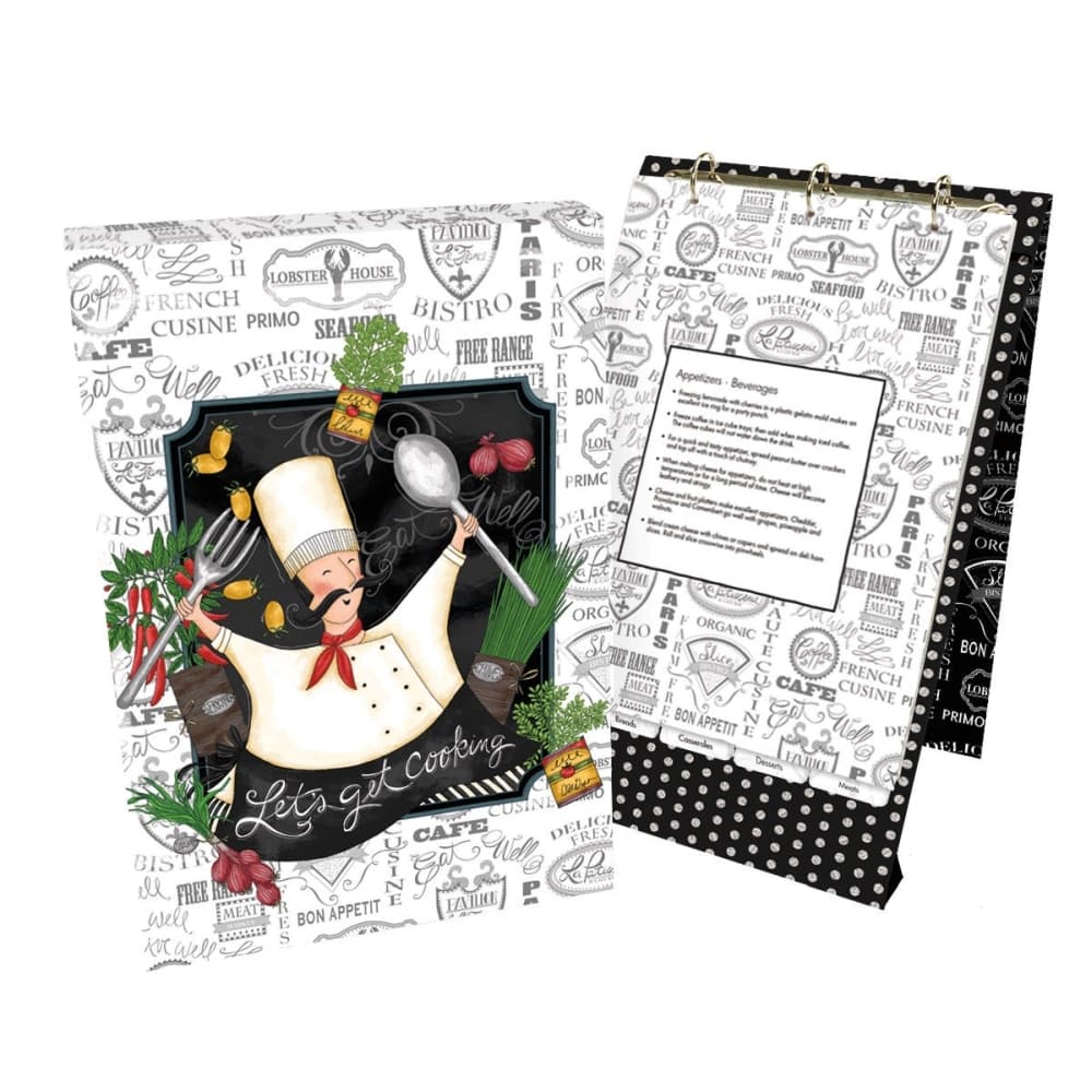 Let’s Get Cooking Vertical Recipe Card Album by LoriLynn Simms ...