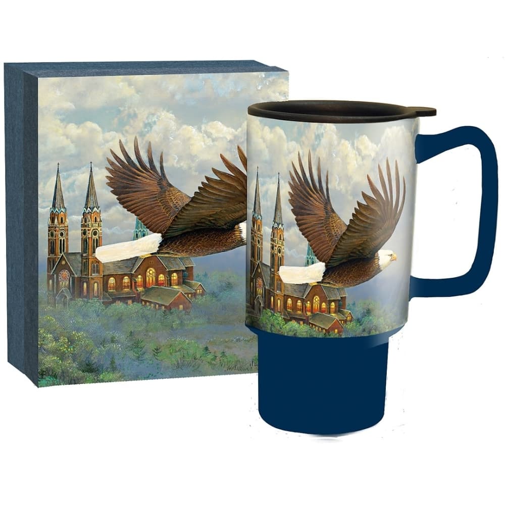 Spiritual Eagle Travel Mug by Sam Timm - Calendars.com