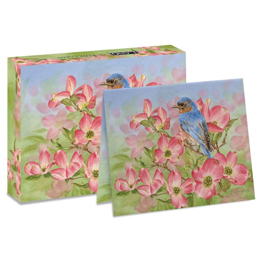 Bluebird of Happiness 5.25” x 4” Blank Boxed Cards by Jane Shasky ...