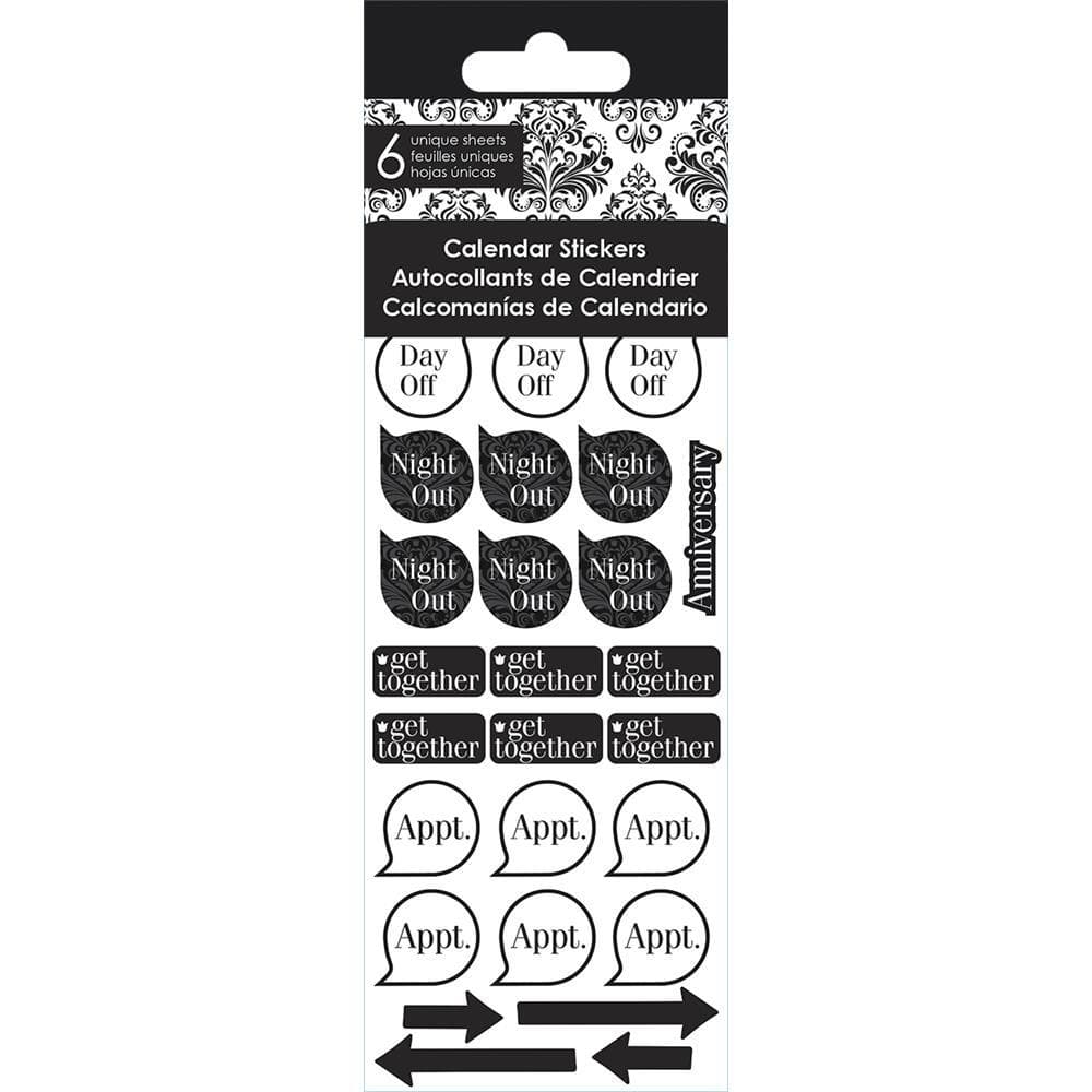 Elegance Reminder Stickers - Calendars.com