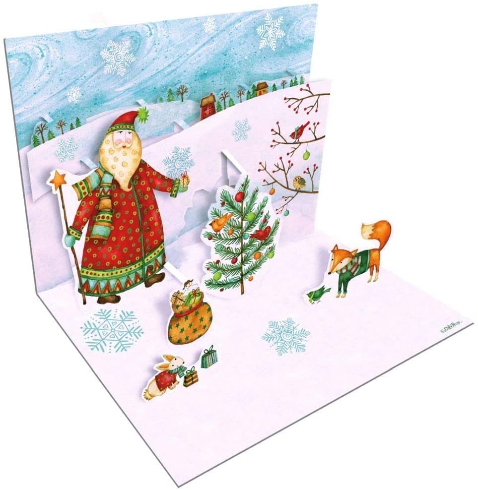 Snowy Inspirations Pop-Up Christmas Cards by Debi Hron - Calendars.com