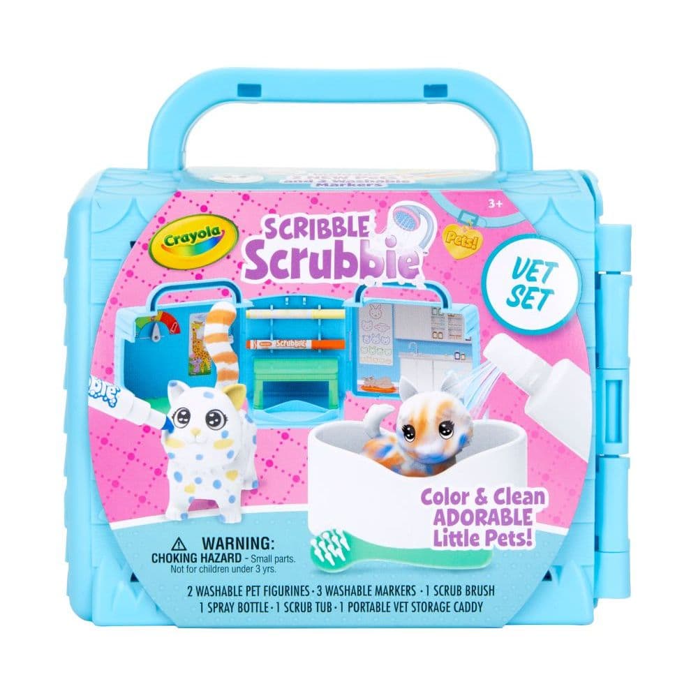 Scribble Scrubbles Pet Vet Set - Calendars.com