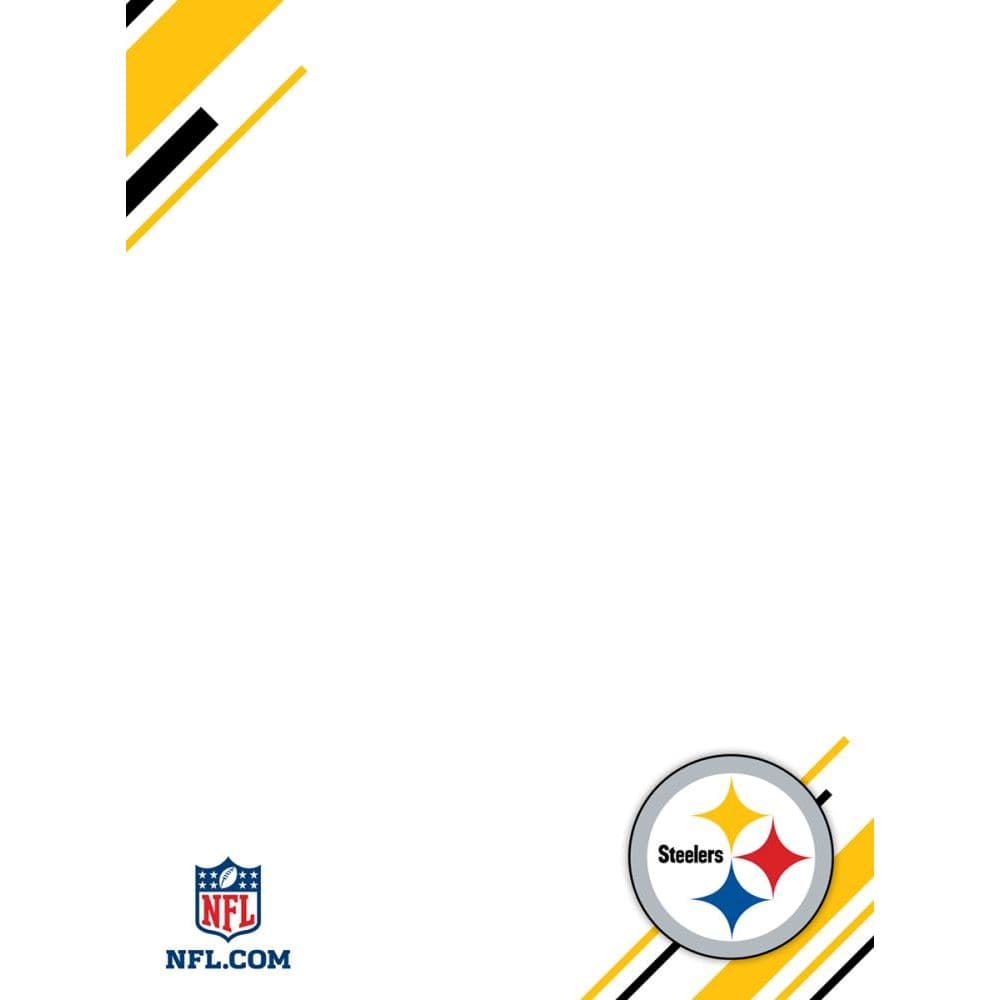 NFL Pittsburgh Steelers Note Pad - Calendars.com
