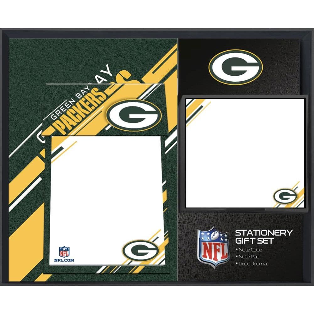 NFL Green Bay Packers Stationery Gift Set - Calendars.com