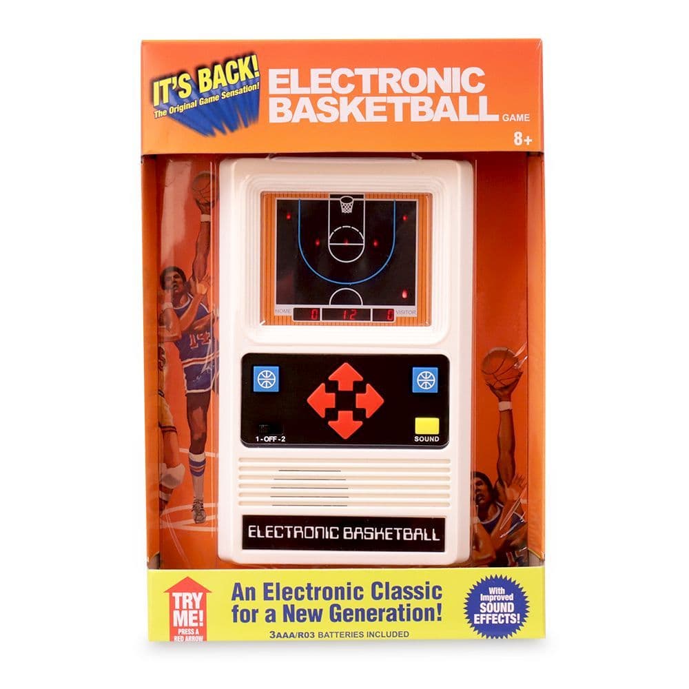 Handheld Electronic Basketball - Calendars.com