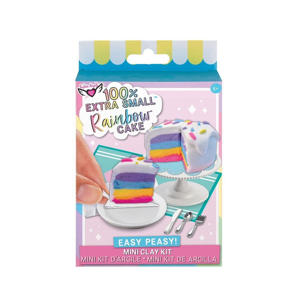 Extra Small Rainbow Cake Mini Clay Kit - Calendars.com