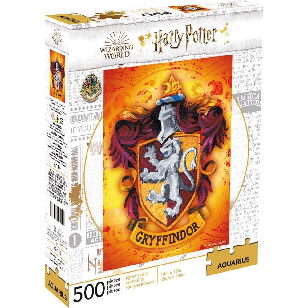 Harry Potter Gryffindor 500pc Puzzle - Calendars.com