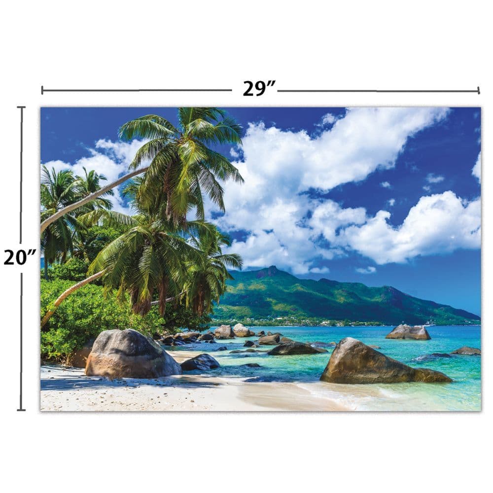 Tropical Paradise 1000Pc Puzzle - Calendars.com