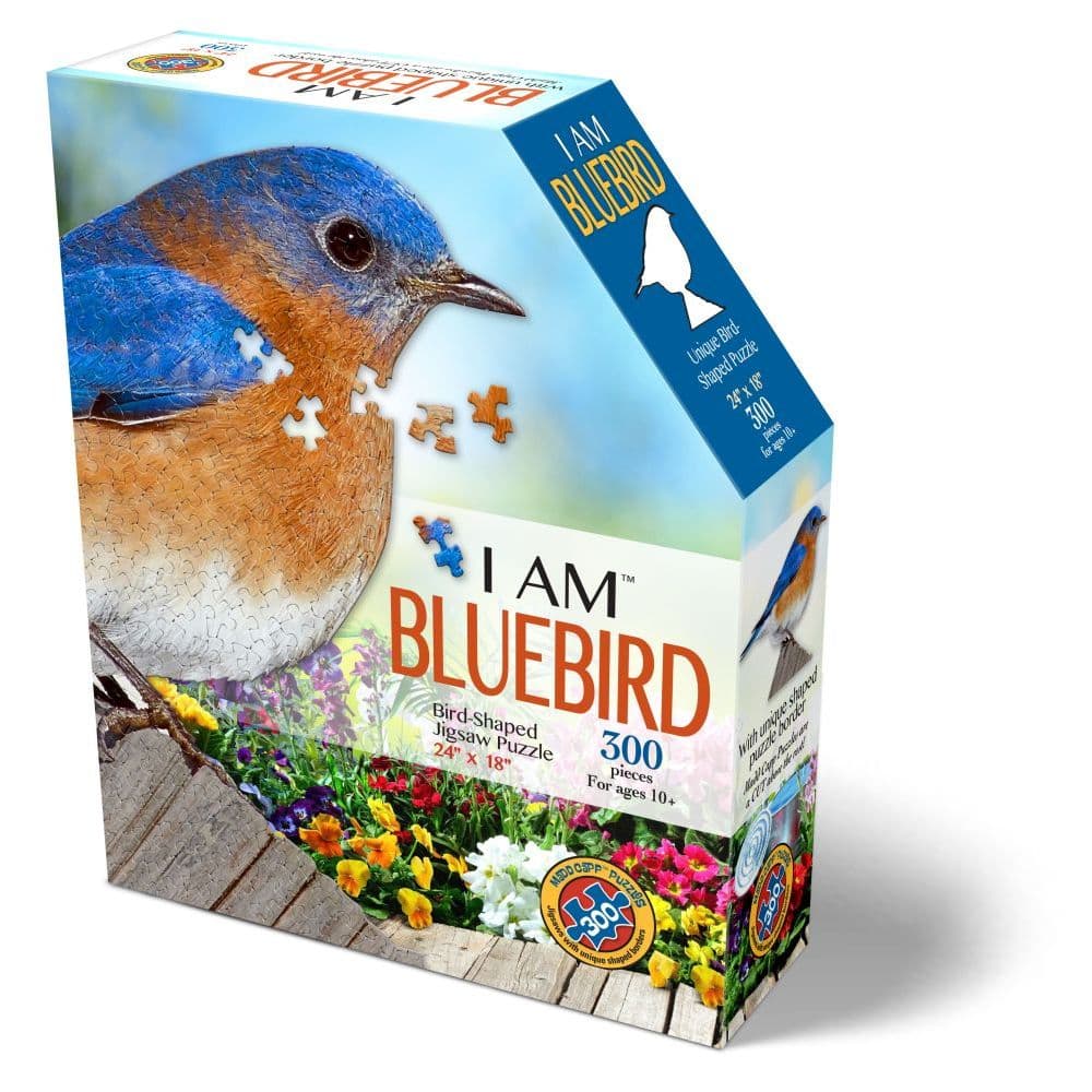 I AM Bluebird Mini Puzzle 300 Piece Puzzle - Calendars.com