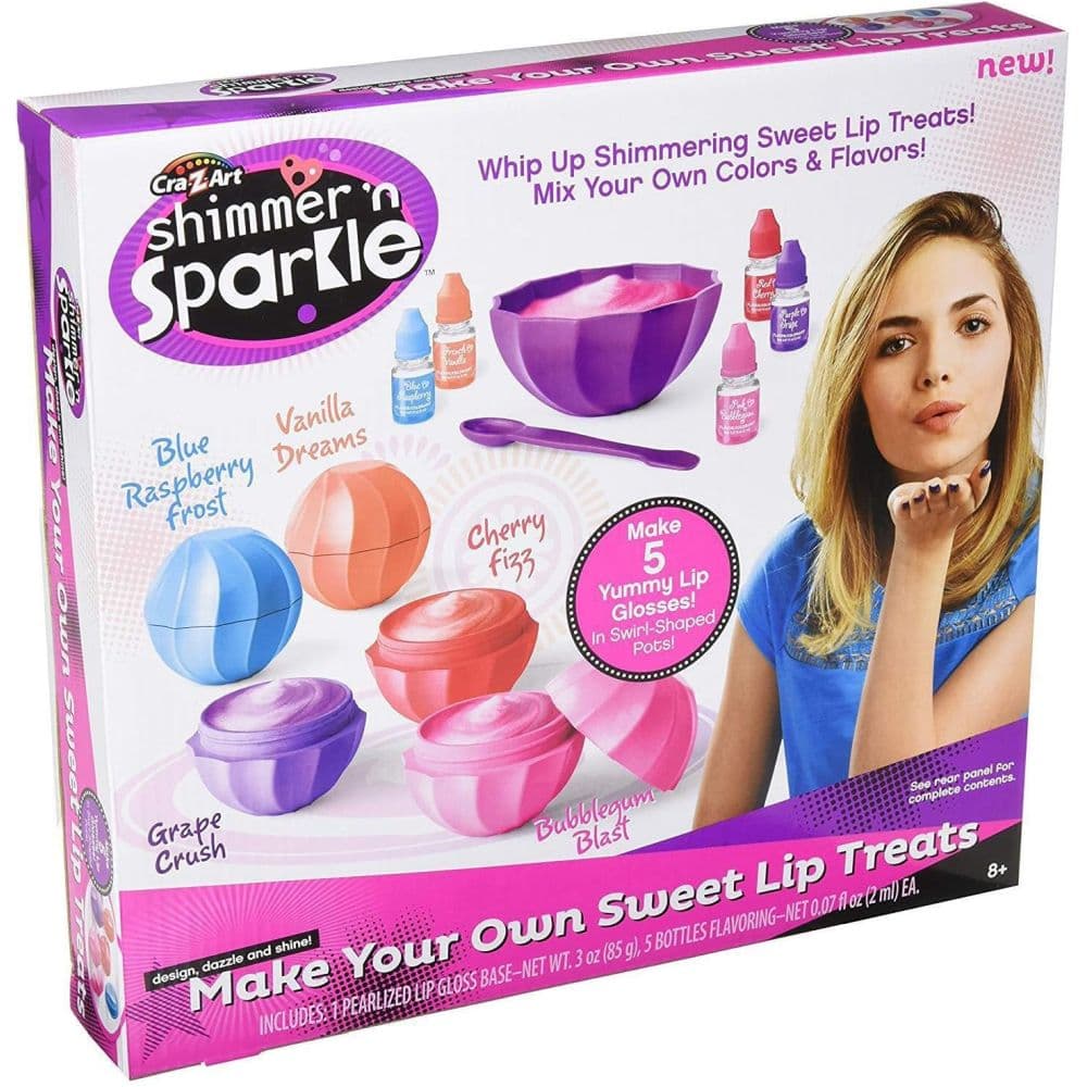 Shimmer n Sparkle Make Your Own Sweet Lip Treats - Calendars.com