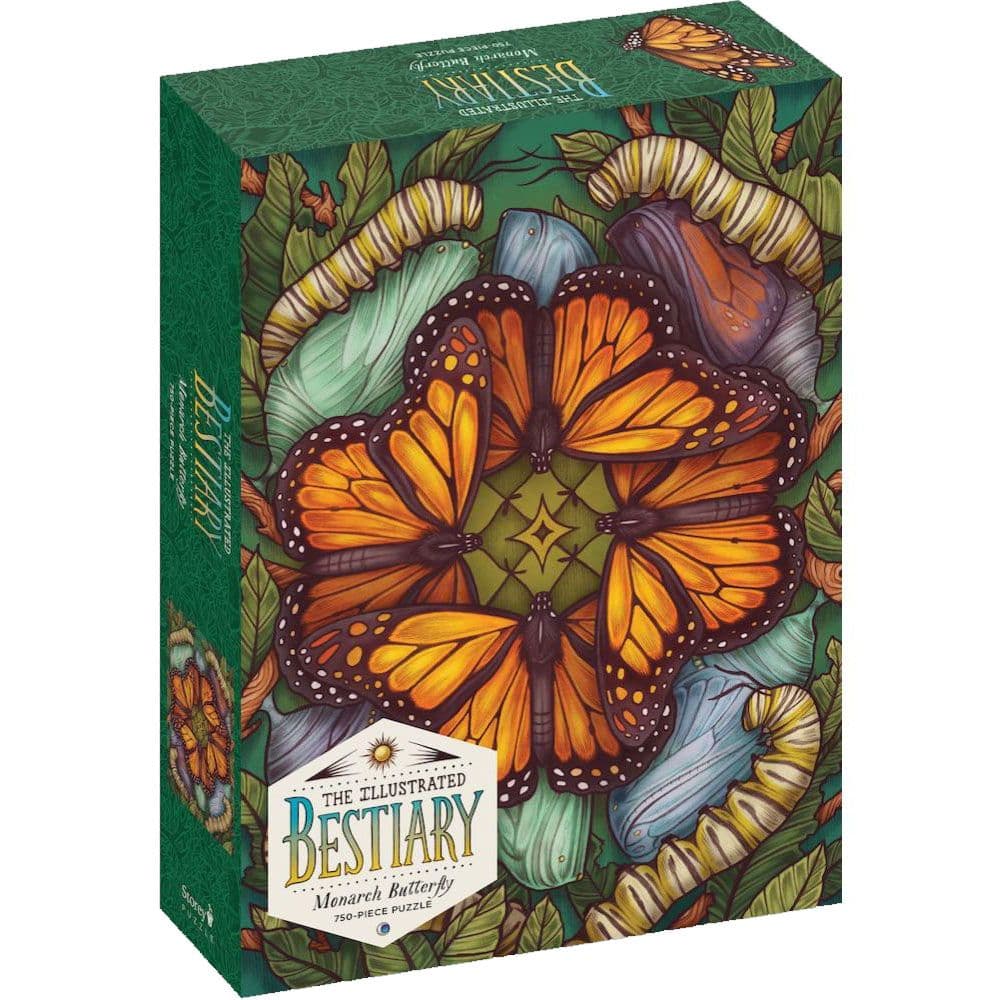 Monarch Butterfly 750pc Puzzle - Calendars.com
