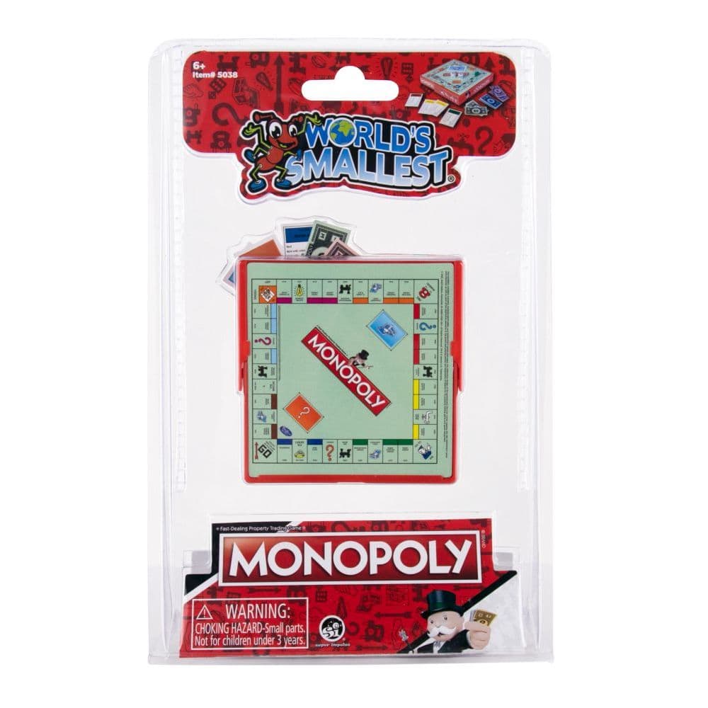 Worlds Smallest Monopoly - Calendars.com