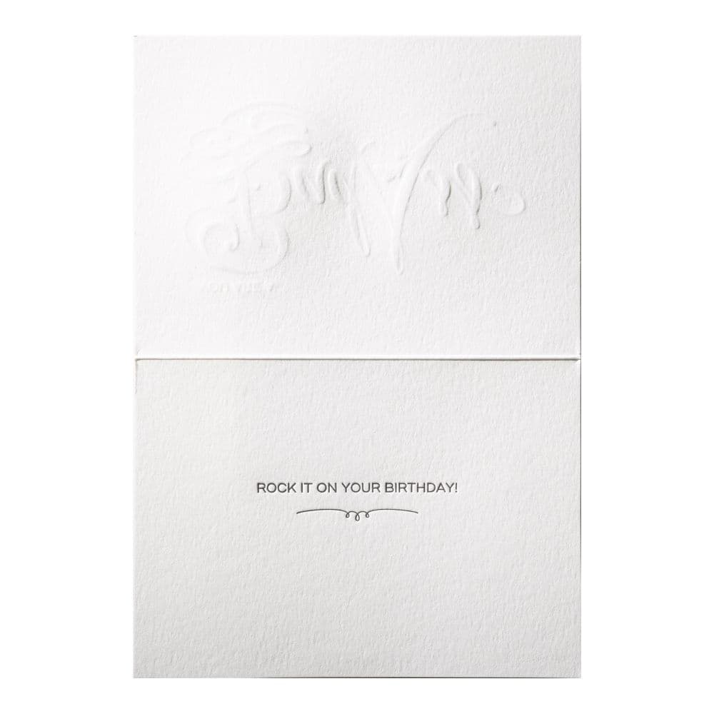 Bad Ass Calligraphy Birthday Card - Calendars.com