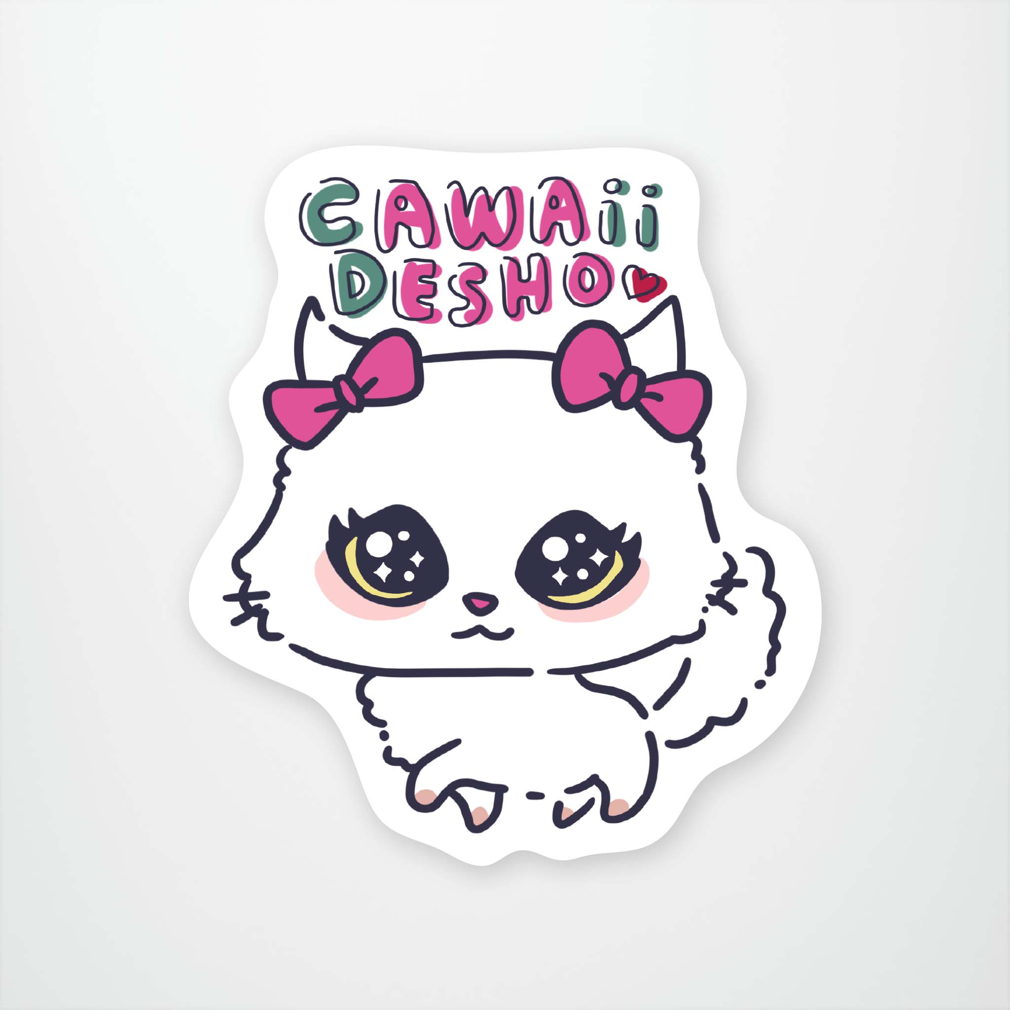 Cawaii Desho Sticker - Calendars.com