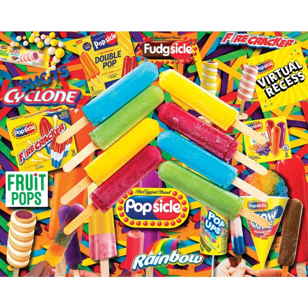 Popsicles 1000 Piece Puzzle - Calendars.com