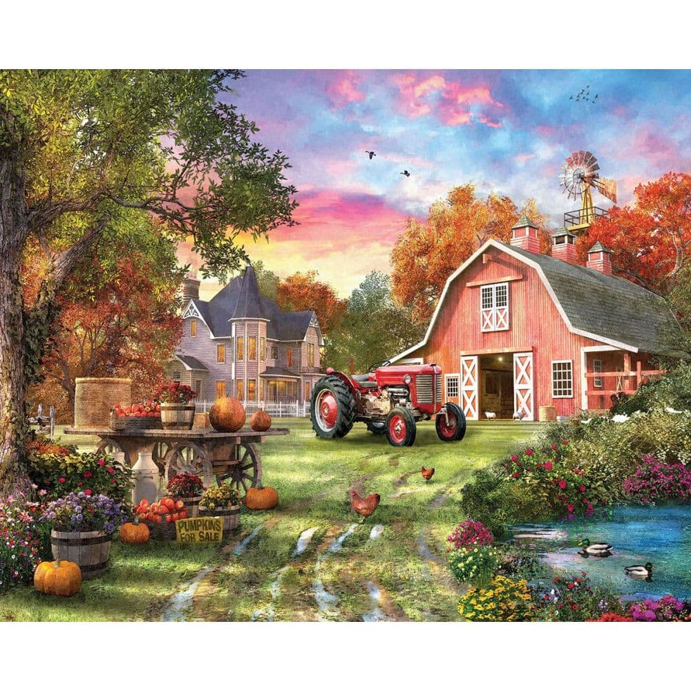 Farm Life 1000 Piece Puzzle - Calendars.com