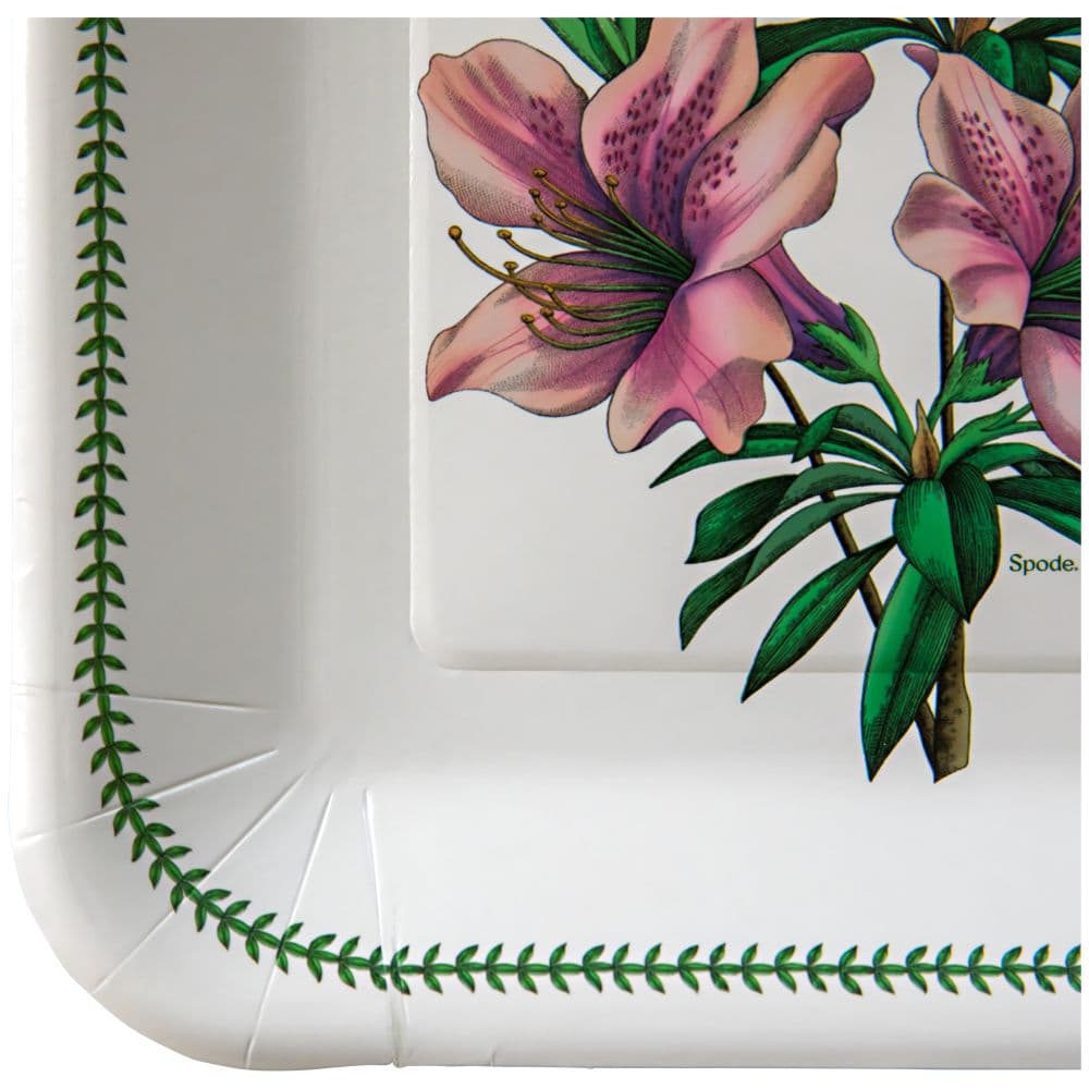 Spode Garden Floral Paper Plate - Calendars.com