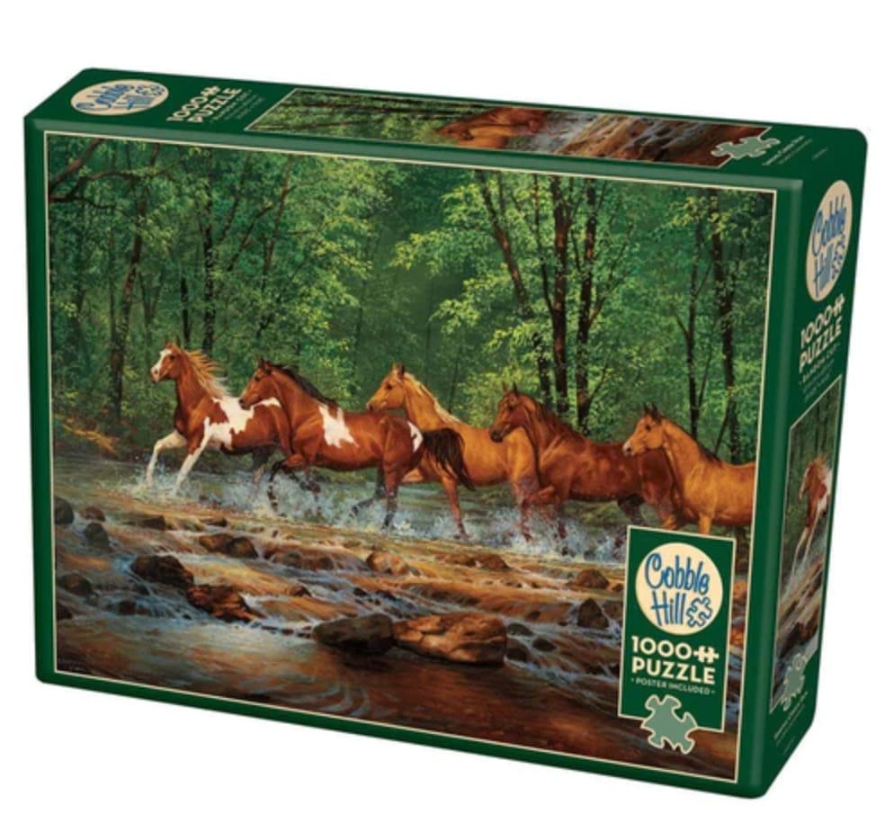 Spring Creek Run 1000 Piece Puzzle - Calendars.com