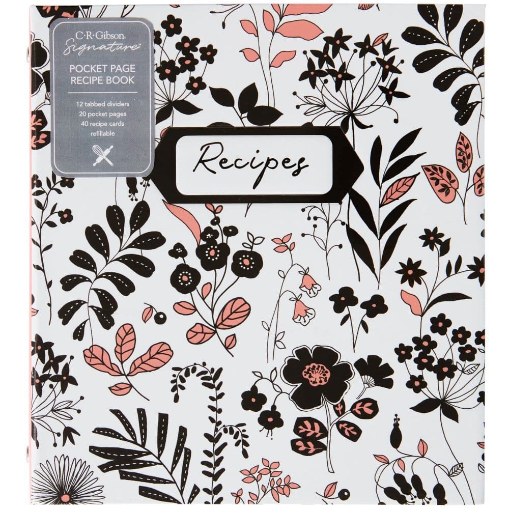 Night Day Blush Pocket Page Recipe Book - Calendars.com