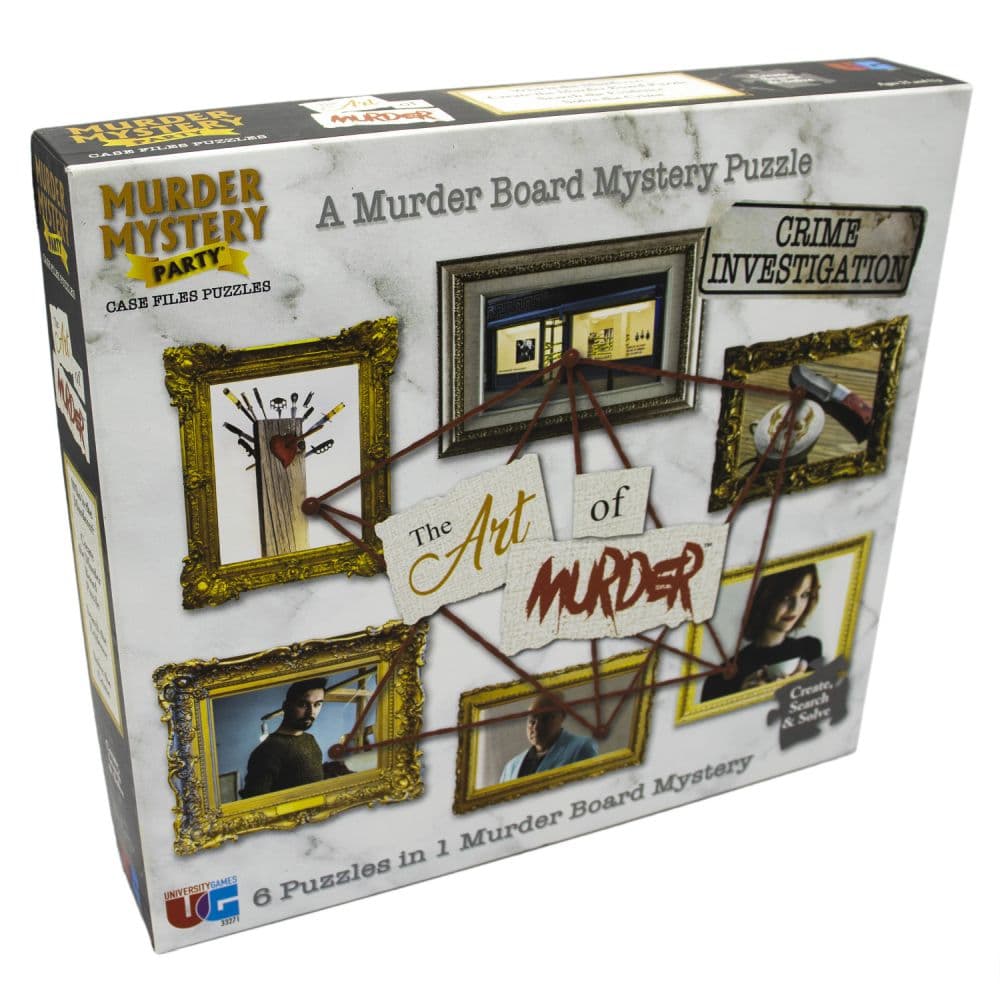 Murder Mystery Party Case Art of Murder Game - Calendars.com