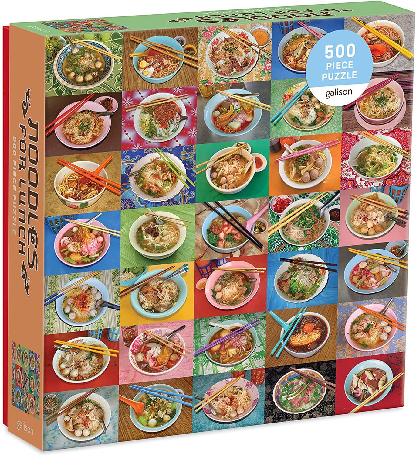 Noodles For Lunch 500 Piece Puzzle - Calendars.com