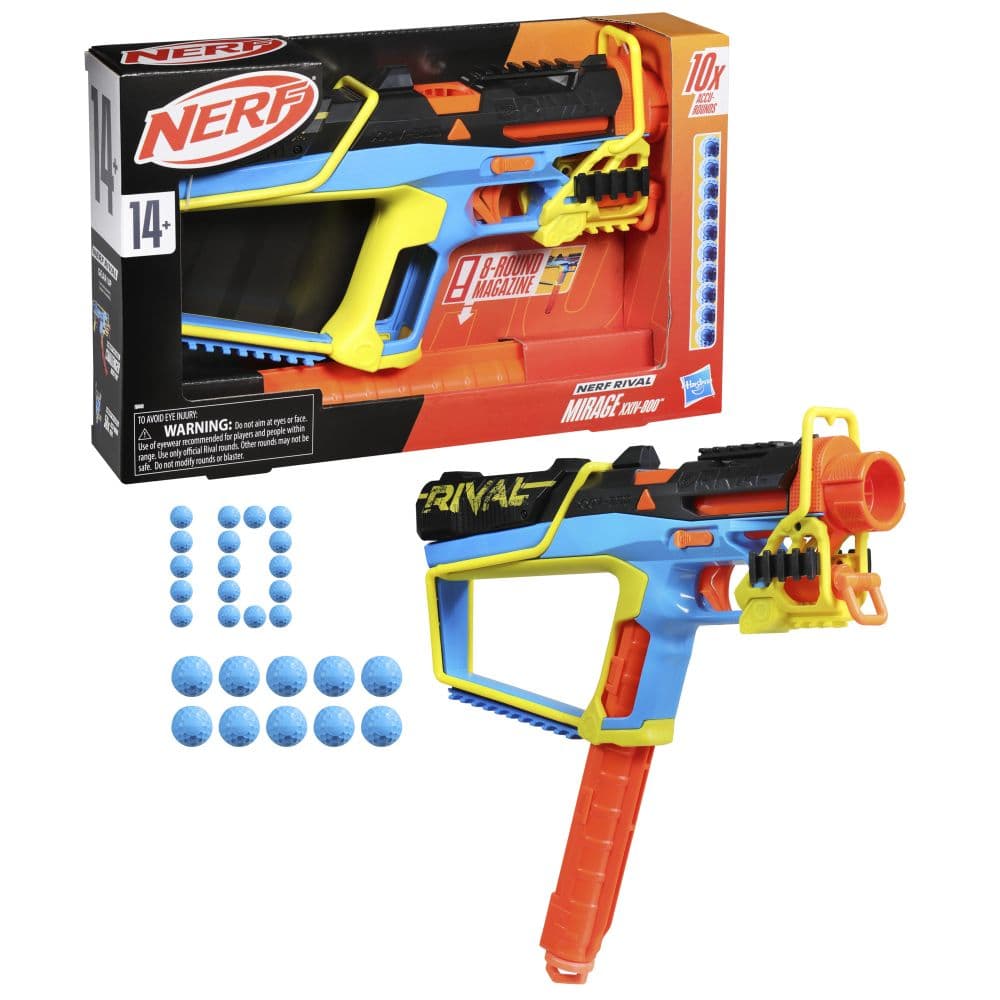 Nerf Rival Mirage XXIV-800 Blaster - Calendars.com