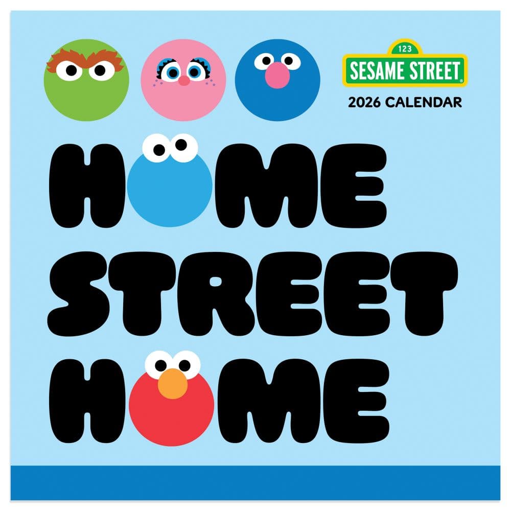 Sesame Street 2026 Mini Wall Calendar - Calendars.com