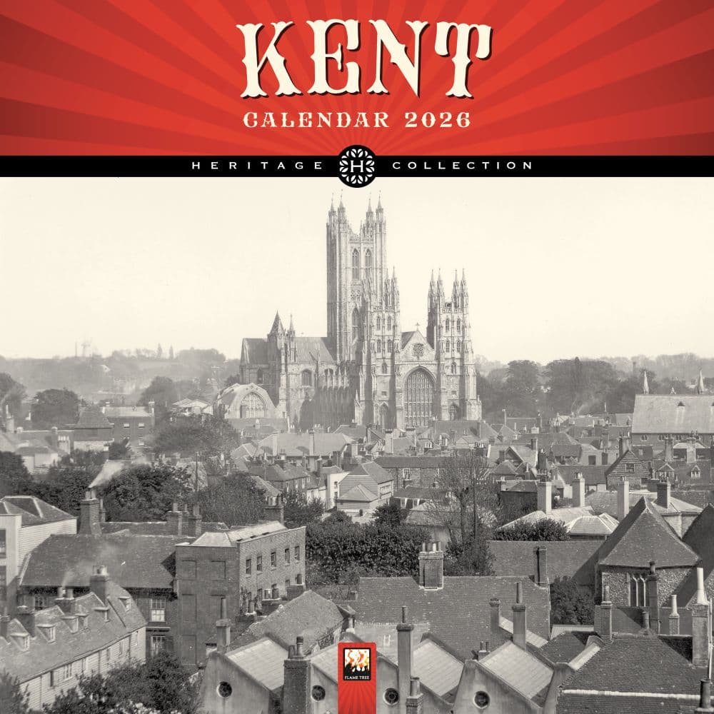 Kent Heritage 2026 Wall Calendar - Calendars.com