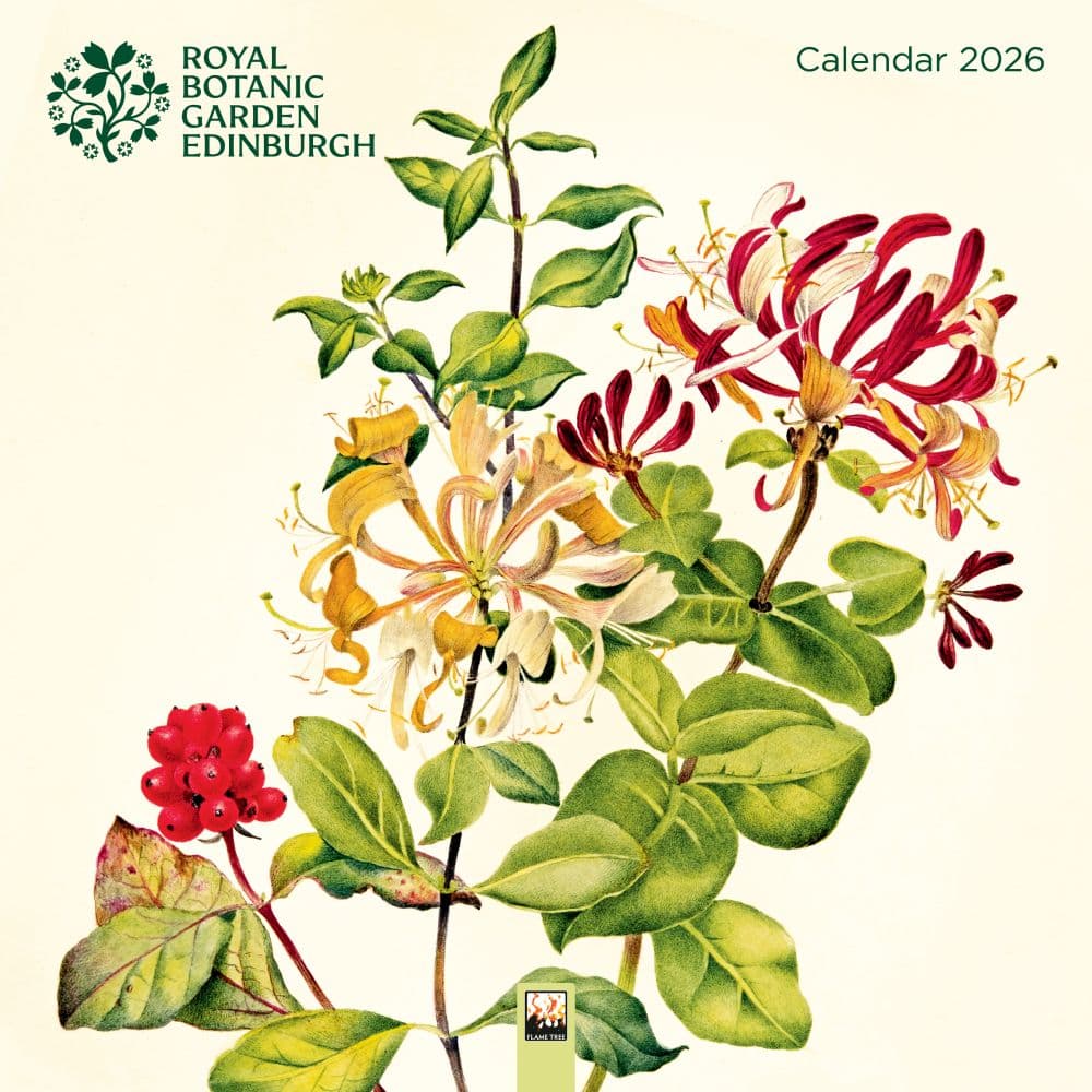 Royal Botanic Garden Edinburgh 2026 Wall Calendar - Calendars.com