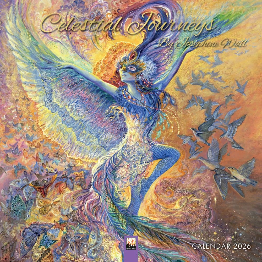 Celestial Journeys 2026 Wall Calendar by Josephine Wall - Calendars.com