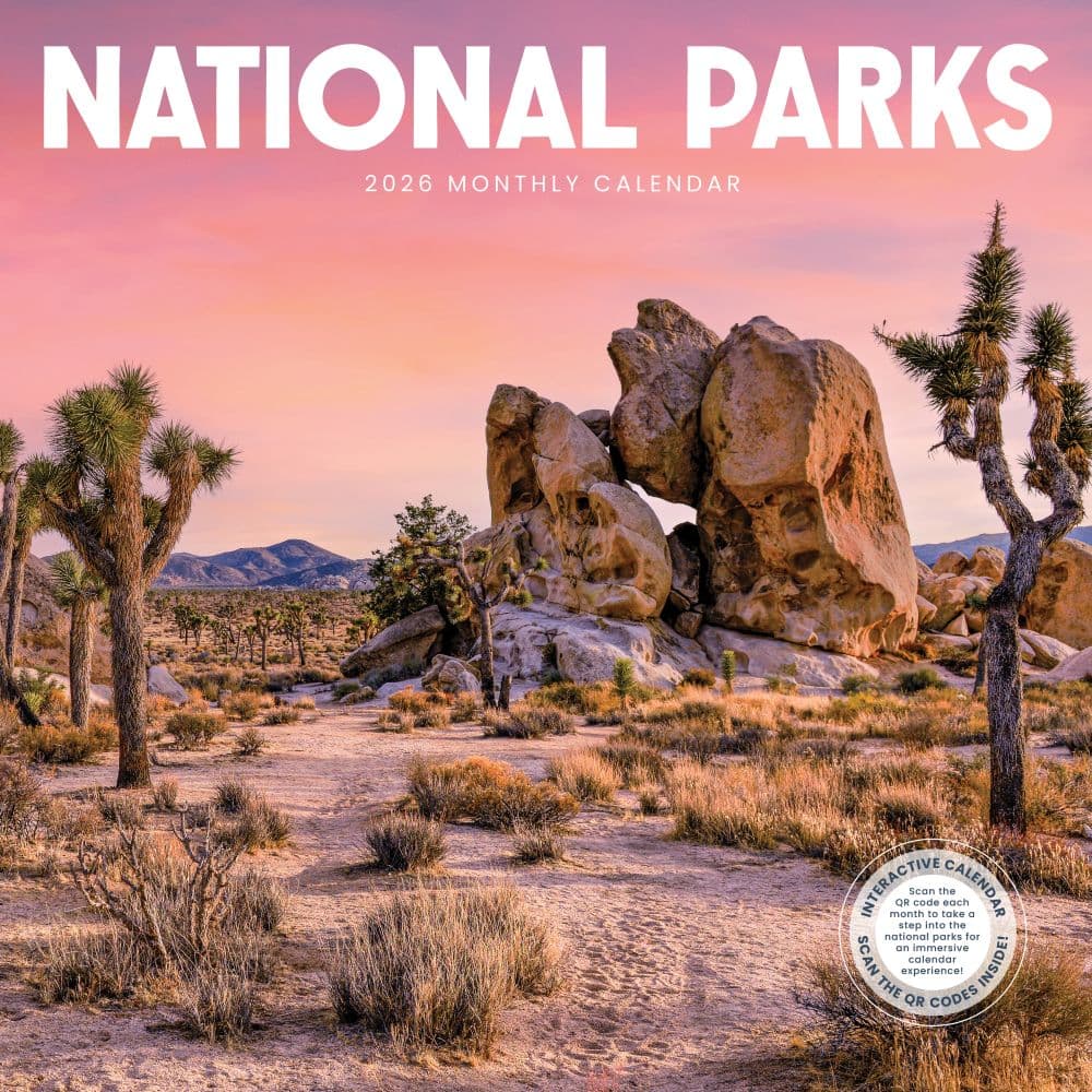 National Parks 2026 Wall Calendar - Calendars.com