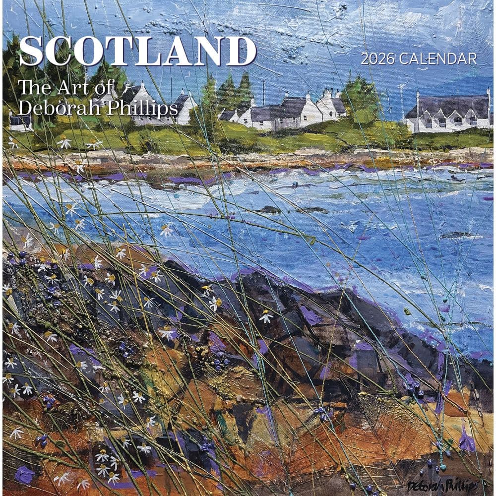 Scotland The Art of Deborah Philips 2026 Wall Calendar - Calendars.com