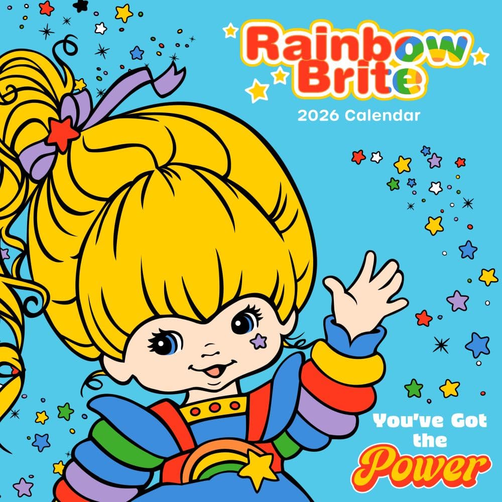 Rainbow Brite 2026 Wall Calendar - Calendars.com