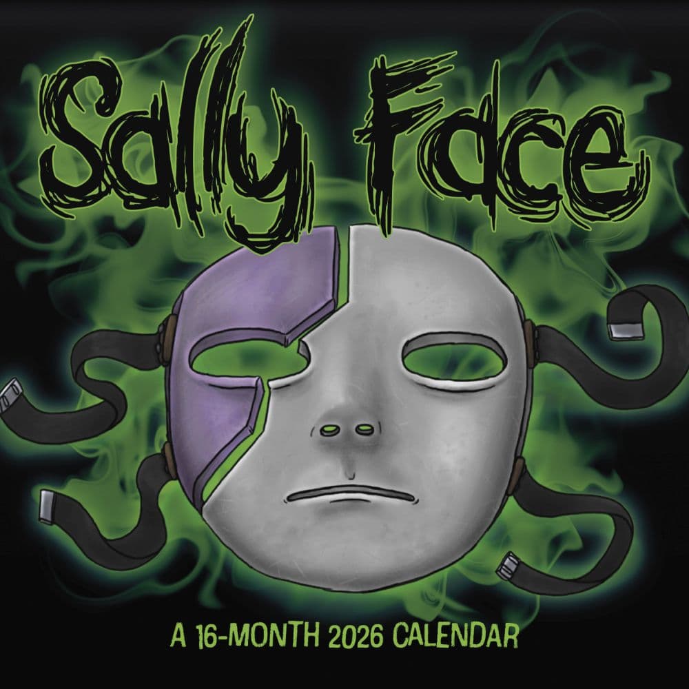 Sally Face 2026 Wall Calendar - Calendars.com