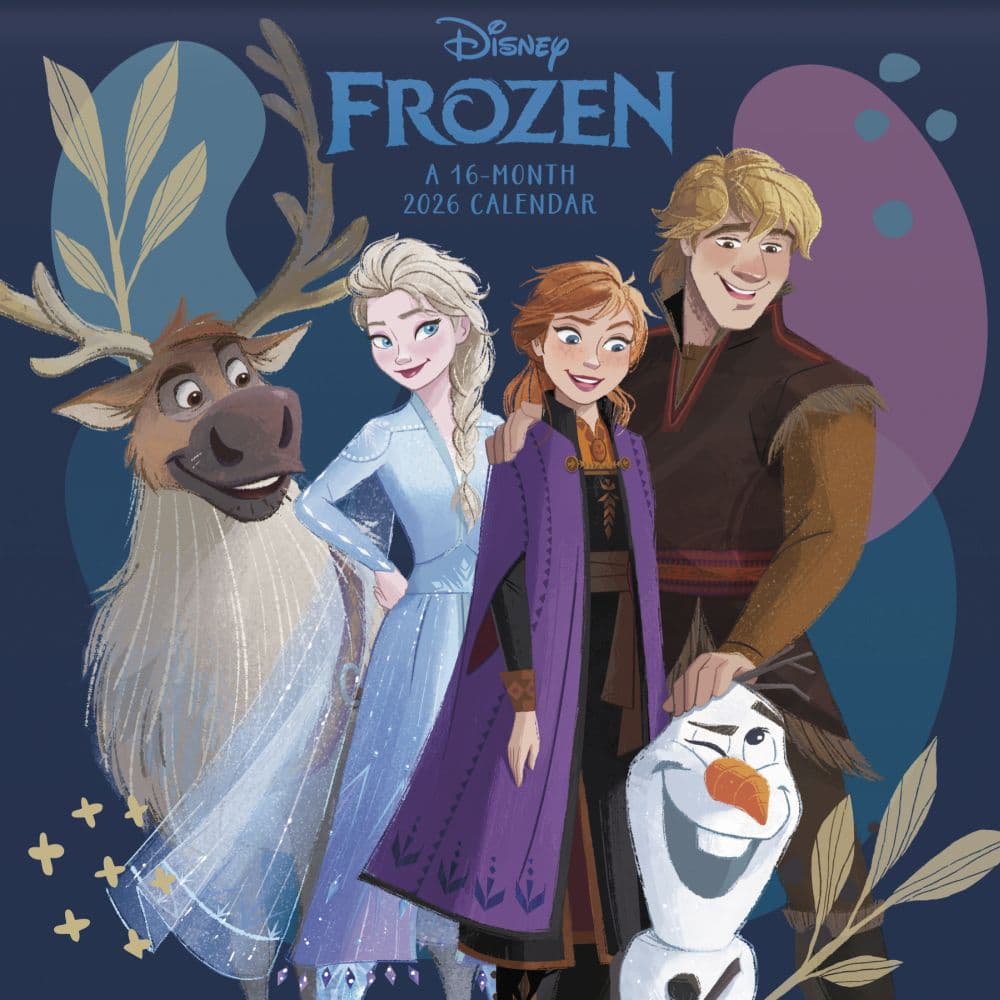 Disney Frozen 2026 Wall Calendar - Calendars.com