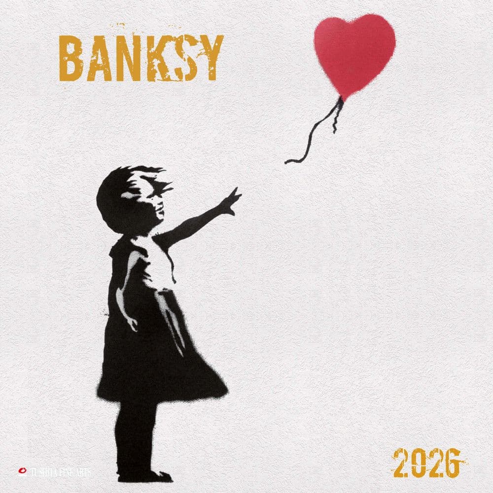 Banksy 2026 Wall Calendar - Calendars.com