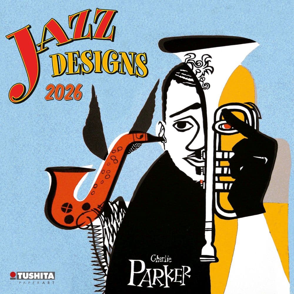Jazz Designs 2026 Wall Calendar - Calendars.com