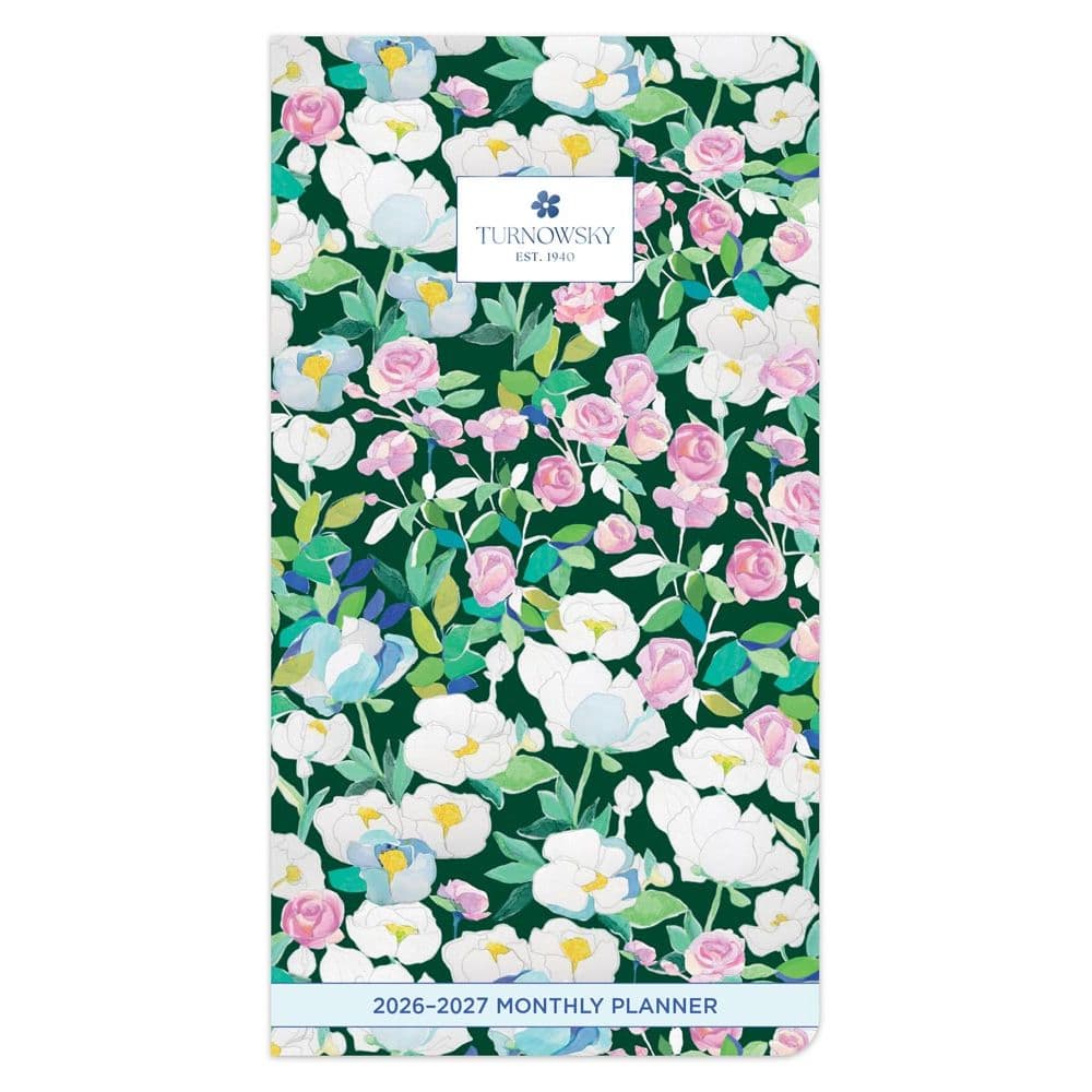 Turnowsky Flowers 2026 Pocket Planner - Calendars.com