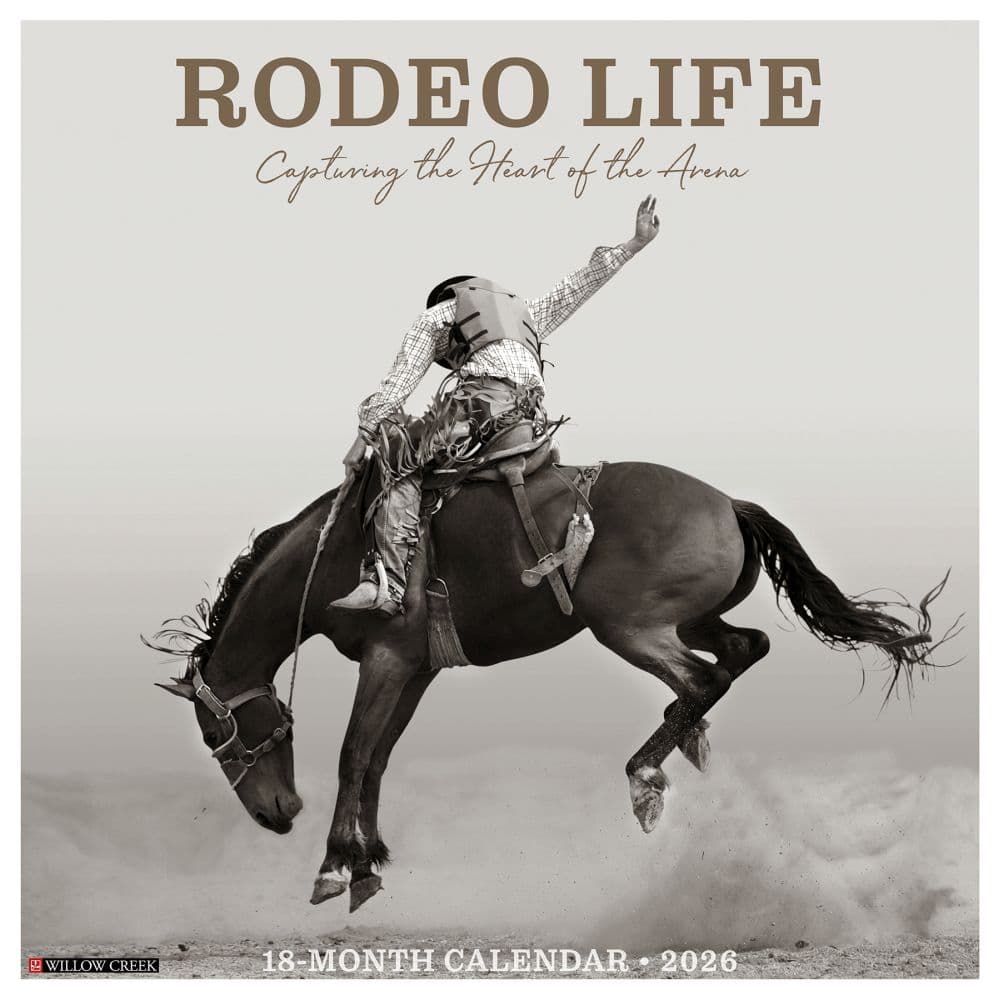 Rodeo Life 2026 Wall Calendar - Calendars.com