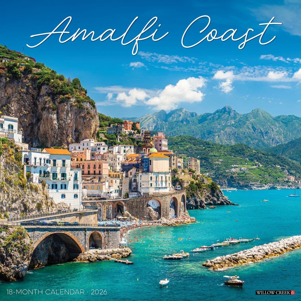 Amalfi Coast 2026 Wall Calendar - Calendars.com
