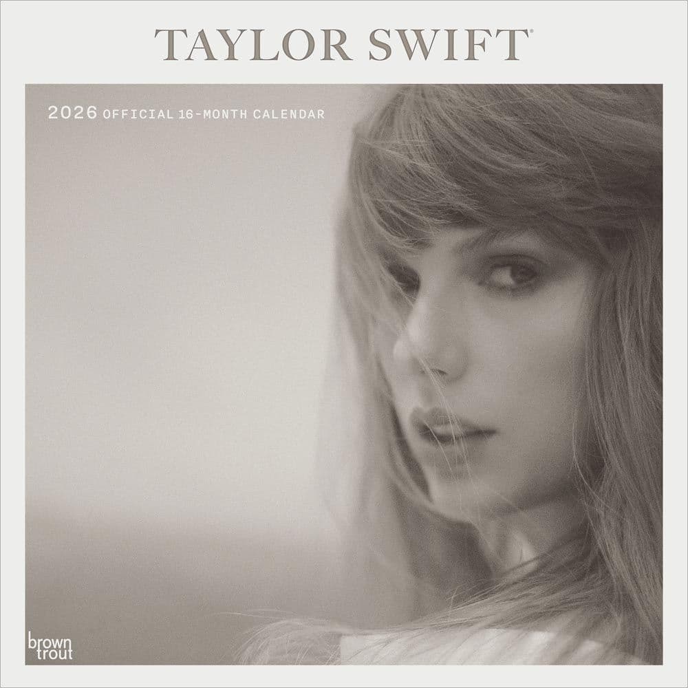Taylor Swift 2026 Wall Calendar - Calendars.com