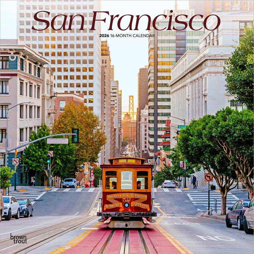 San Francisco 2026 Wall Calendar - Calendars.com