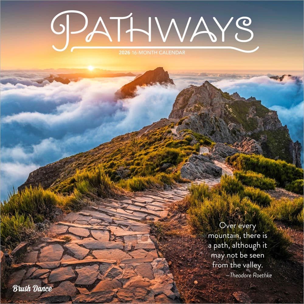 Pathways 2026 Wall Calendar - Calendars.com