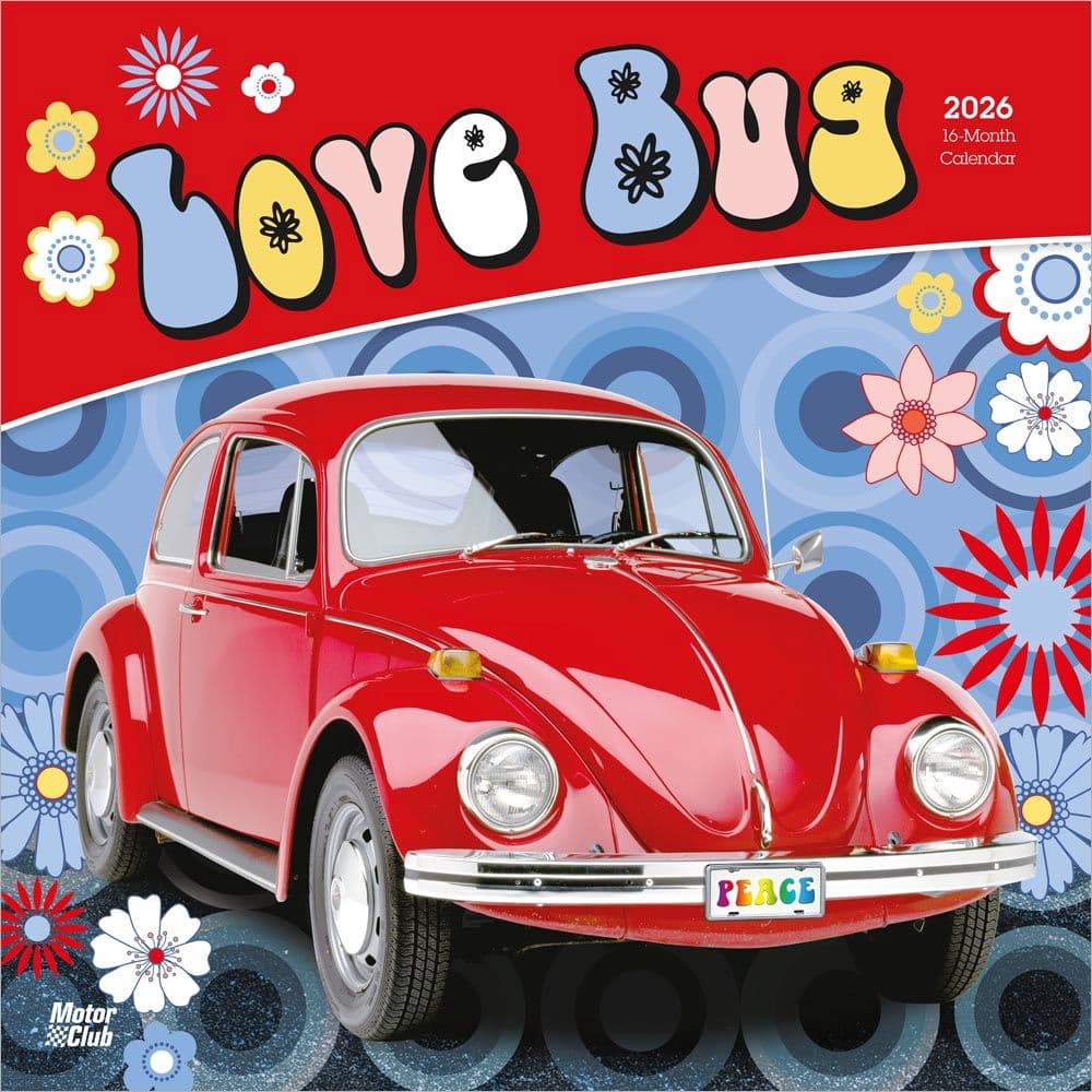 Love Bug 2026 Wall Calendar - Calendars.com